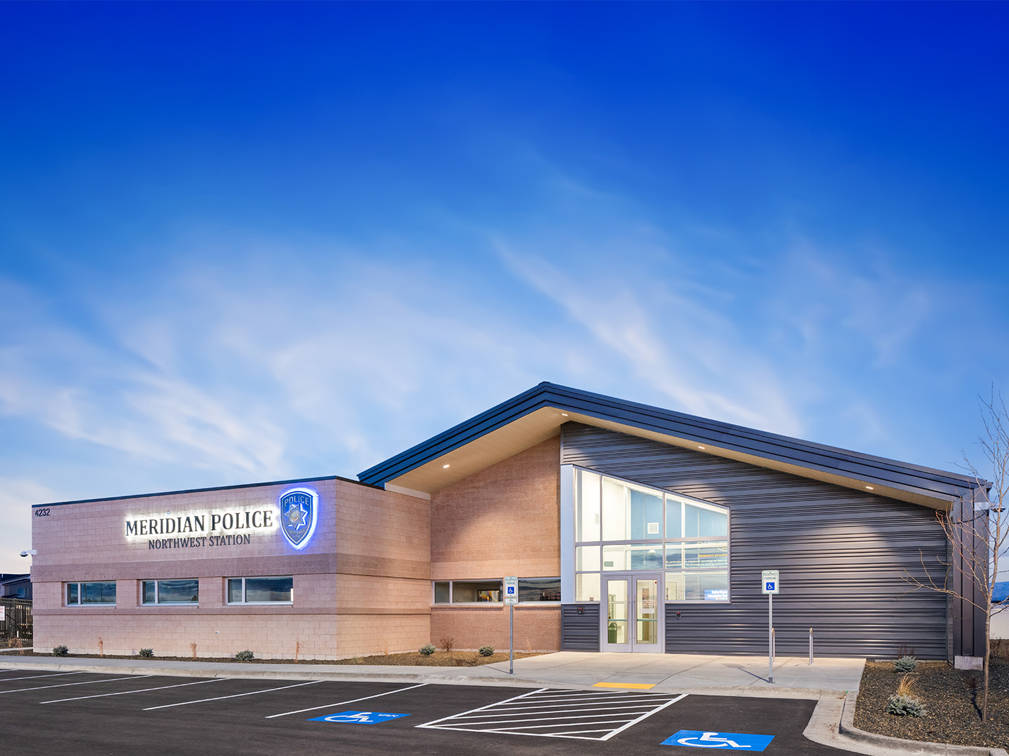 Meridian NW Police Precinct - Pivot North Architecture