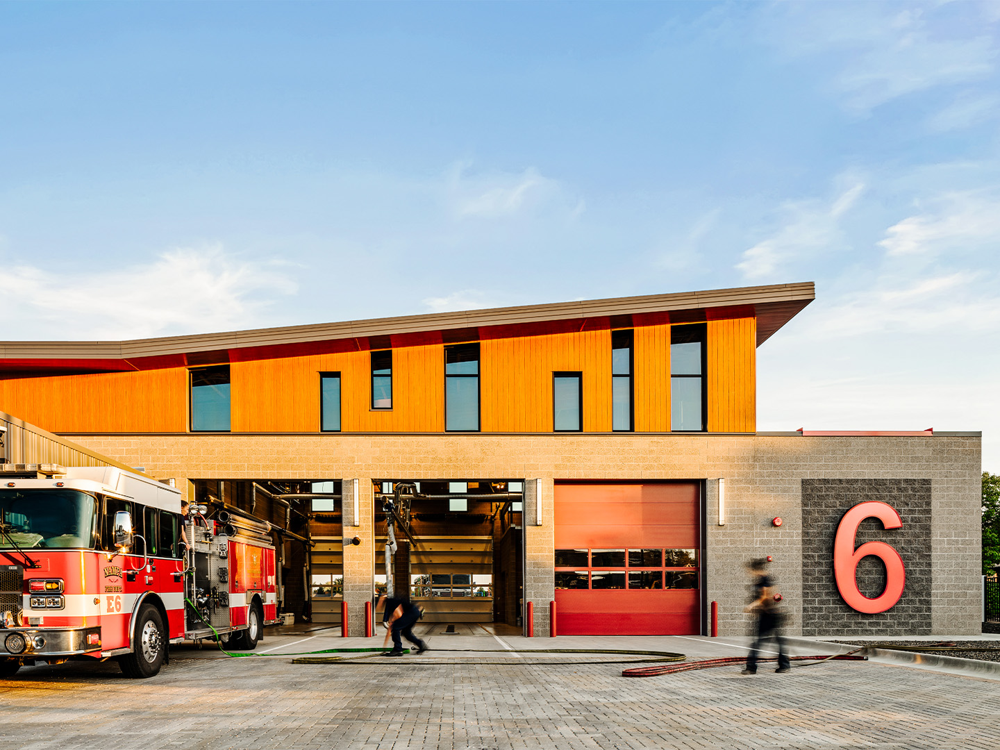 Fire Station Building City Of Holland Waverly Road Fire Station