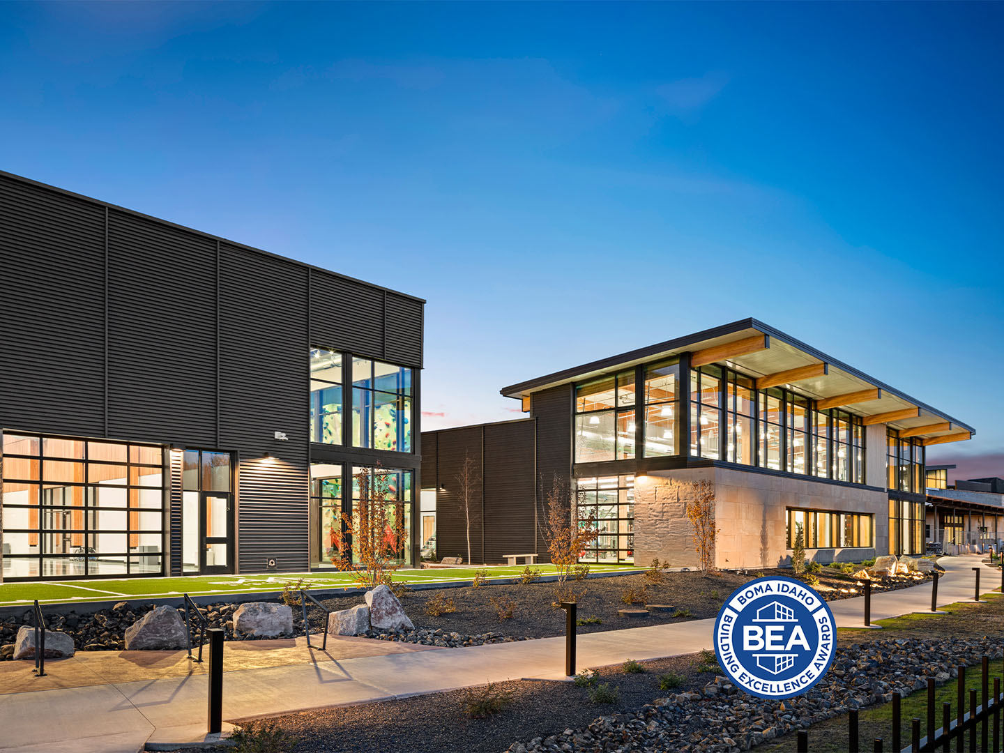 The Idaho Outdoor Fieldhouse - Pivot North Architecture